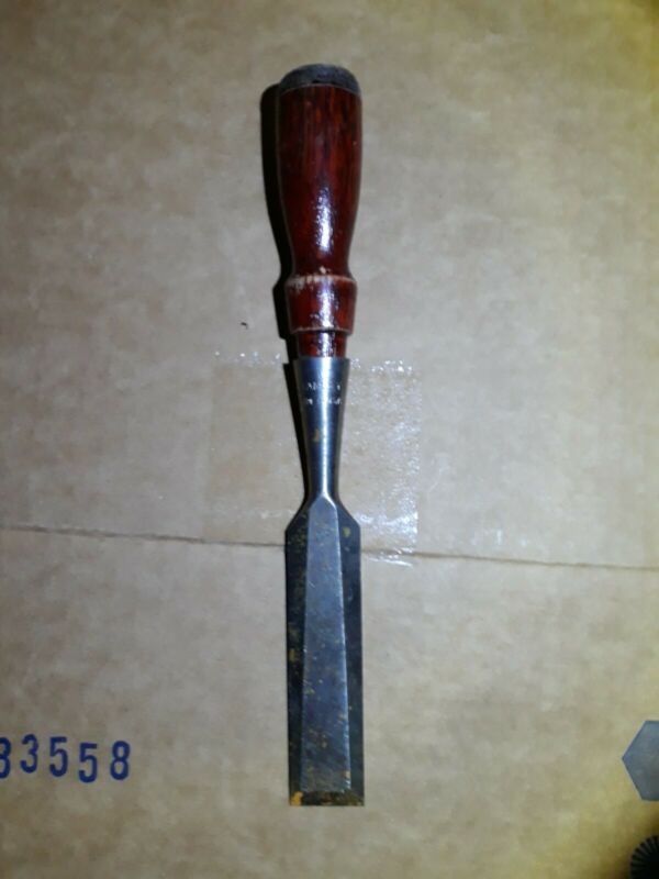 Vintage Stanley Wood Handle 1 inch Chisel -- Antique Price Guide ...