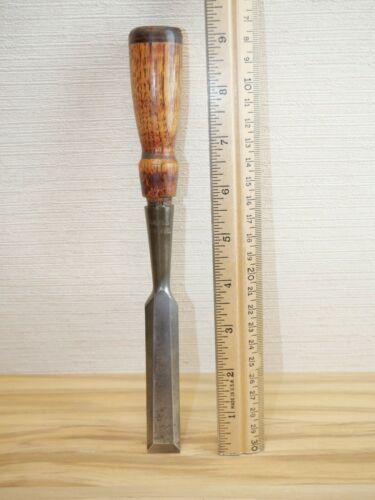 Old Woodworking Tools Vintage Stanley 3/4" bevel edge chisel -- Antique ...