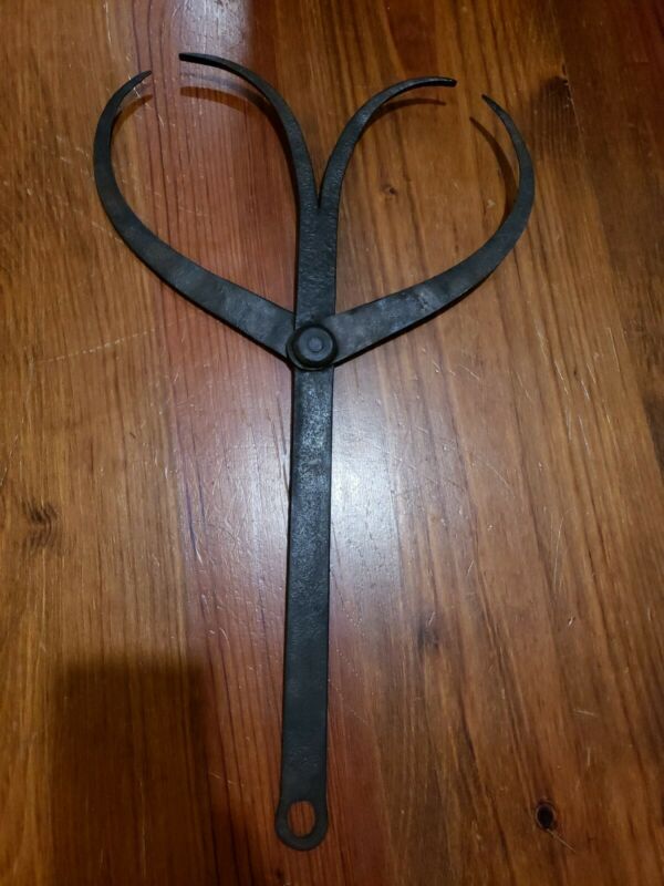 Vintage Blacksmith Double Calipers Antique Old Forged Tool Tools 19 ...