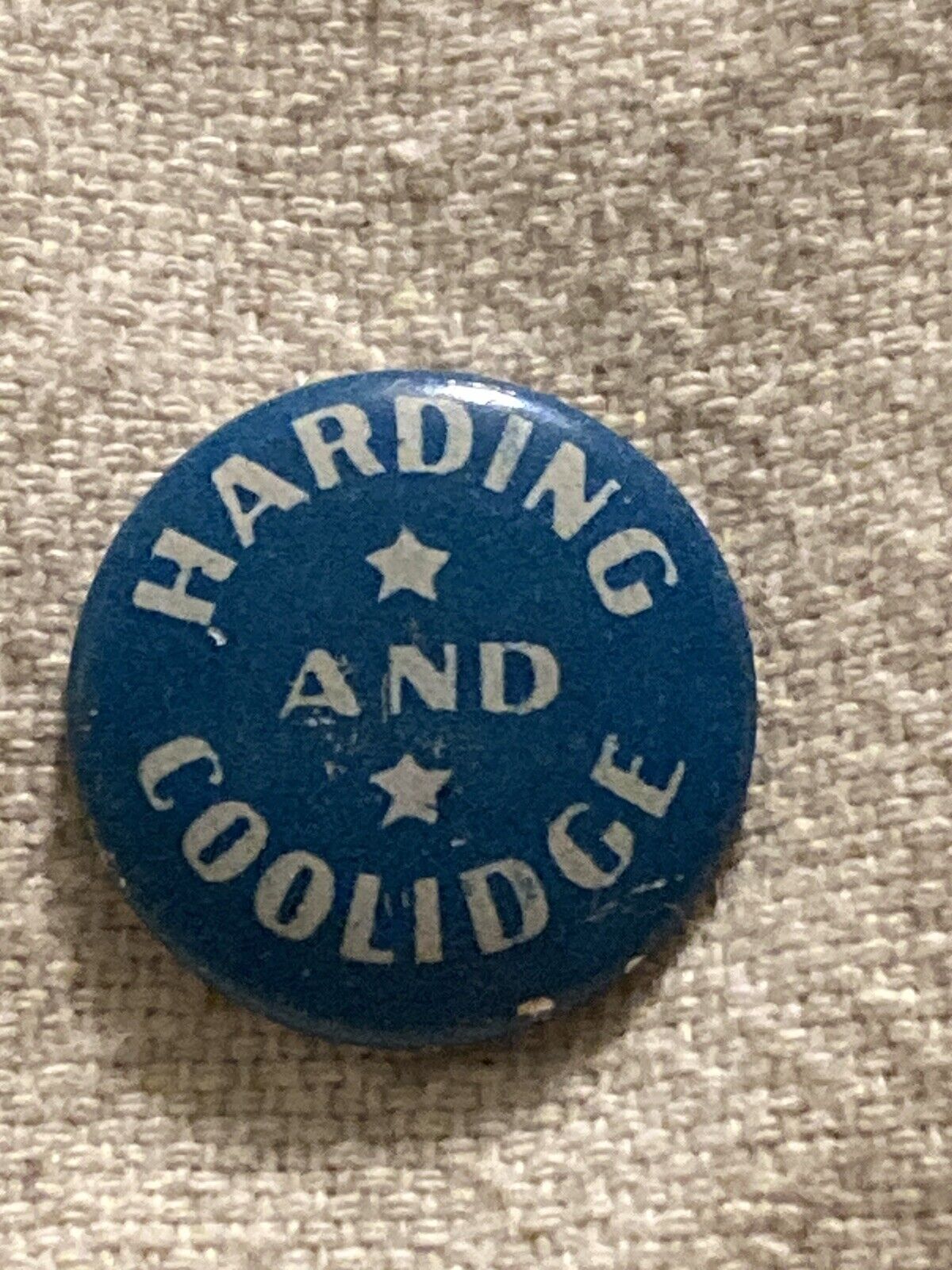 Antique Original 1920 Harding Coolidge Political Pinback Button Pin ...