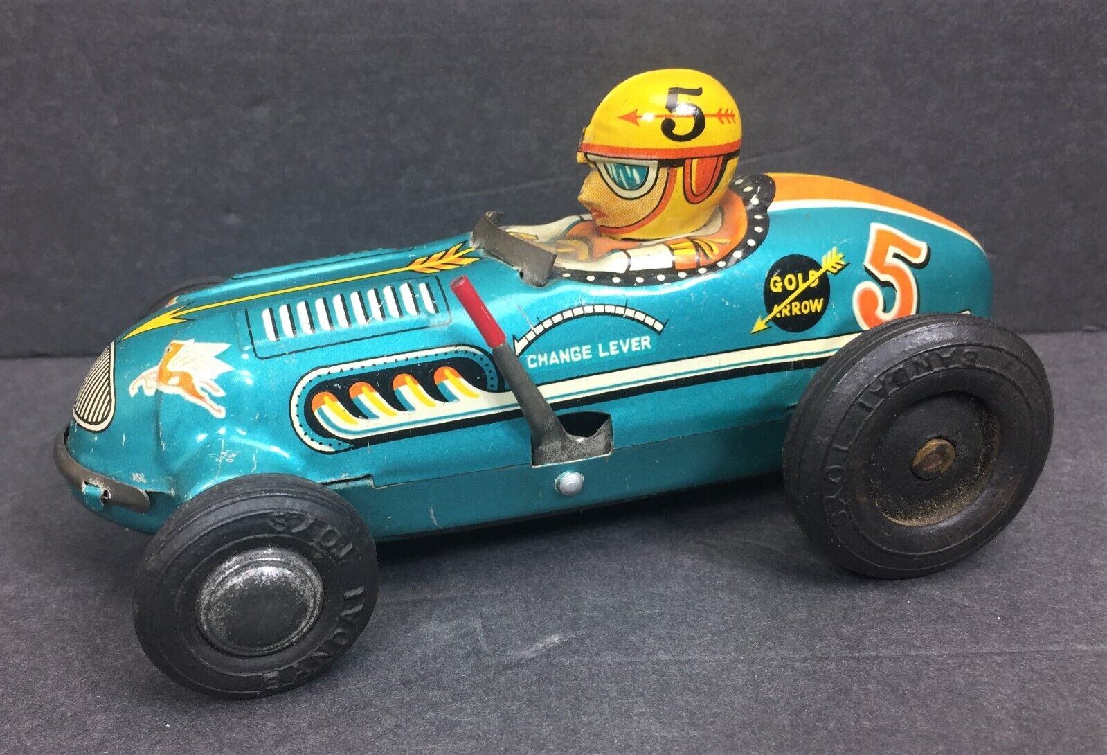 Lindstrom Mickey Mouse Racer Race Car Tin Litho Rubber Tires 434 Long ... Lindstrom Mickey Mouse Racer Race Car Tin Litho Rubber Tires 434 Long ...