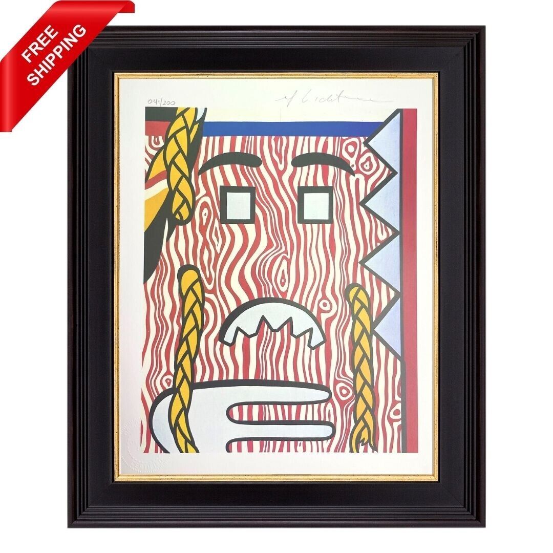 Pablo Picasso Portrait Of Maya With Her Doll Original Hand Signed Print