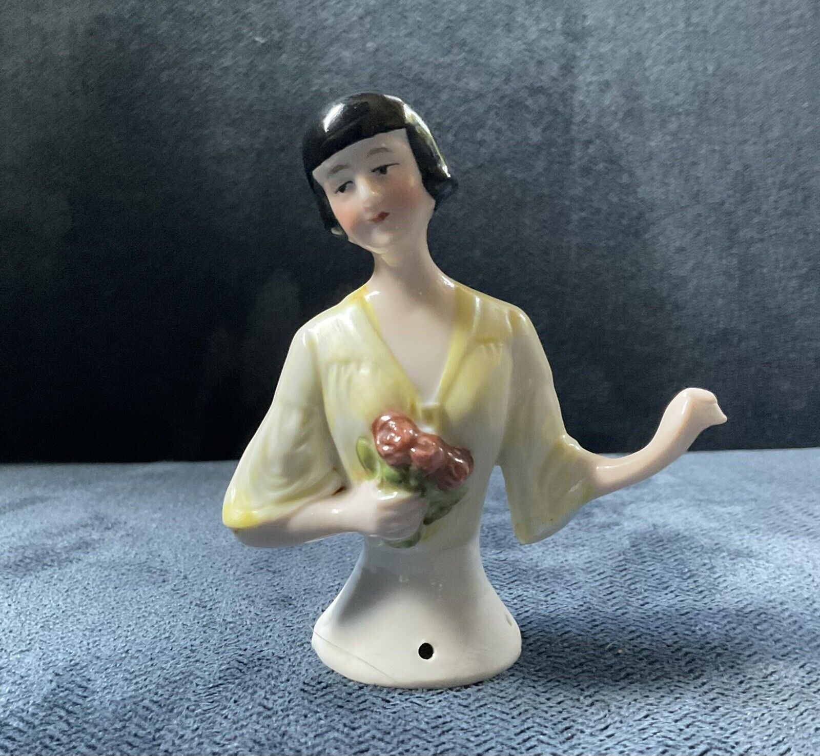 Antique porcelain pincushion half doll Arm Away -- Antique Price Guide ... Antique porcelain pincushion half doll Arm Away -- Antique Price Guide ...