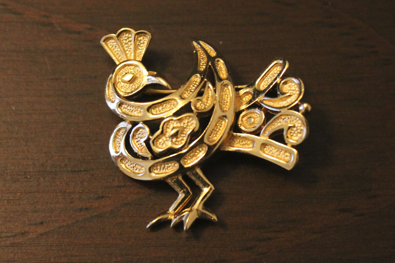 Vintage Trifari Rooster Brooch Pin Goldtone Costume Jewelry 99 Cent ... Vintage Trifari Rooster Brooch Pin Goldtone Costume Jewelry 99 Cent ...