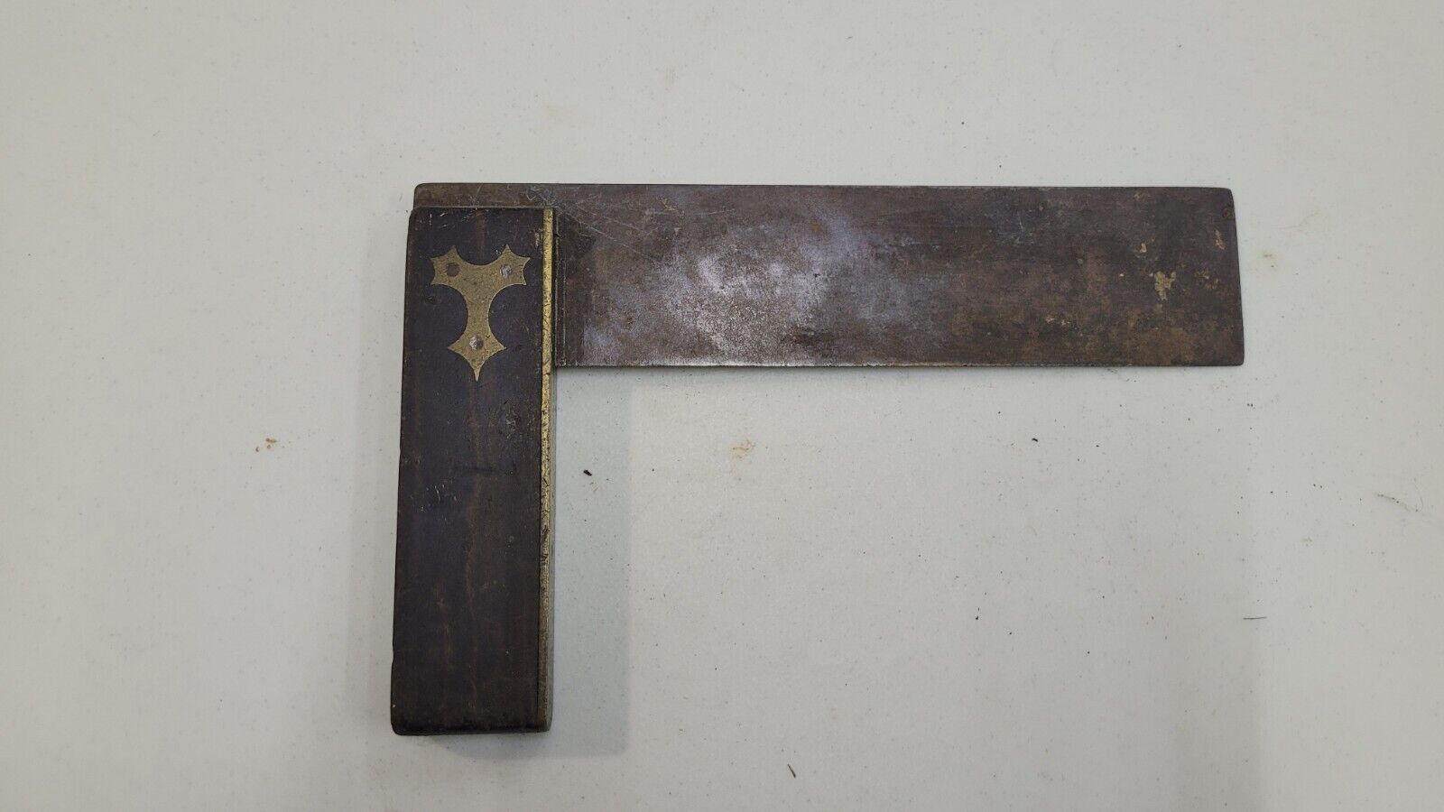 Antique Stanley 9 inch Square Wood Brass 1920s Carpentry Tool ...