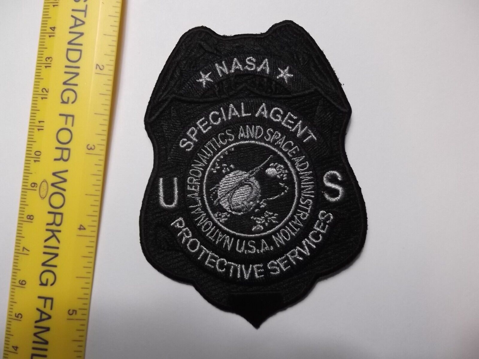 Federal NASA National Aeronautics and Space Admin police patch ...