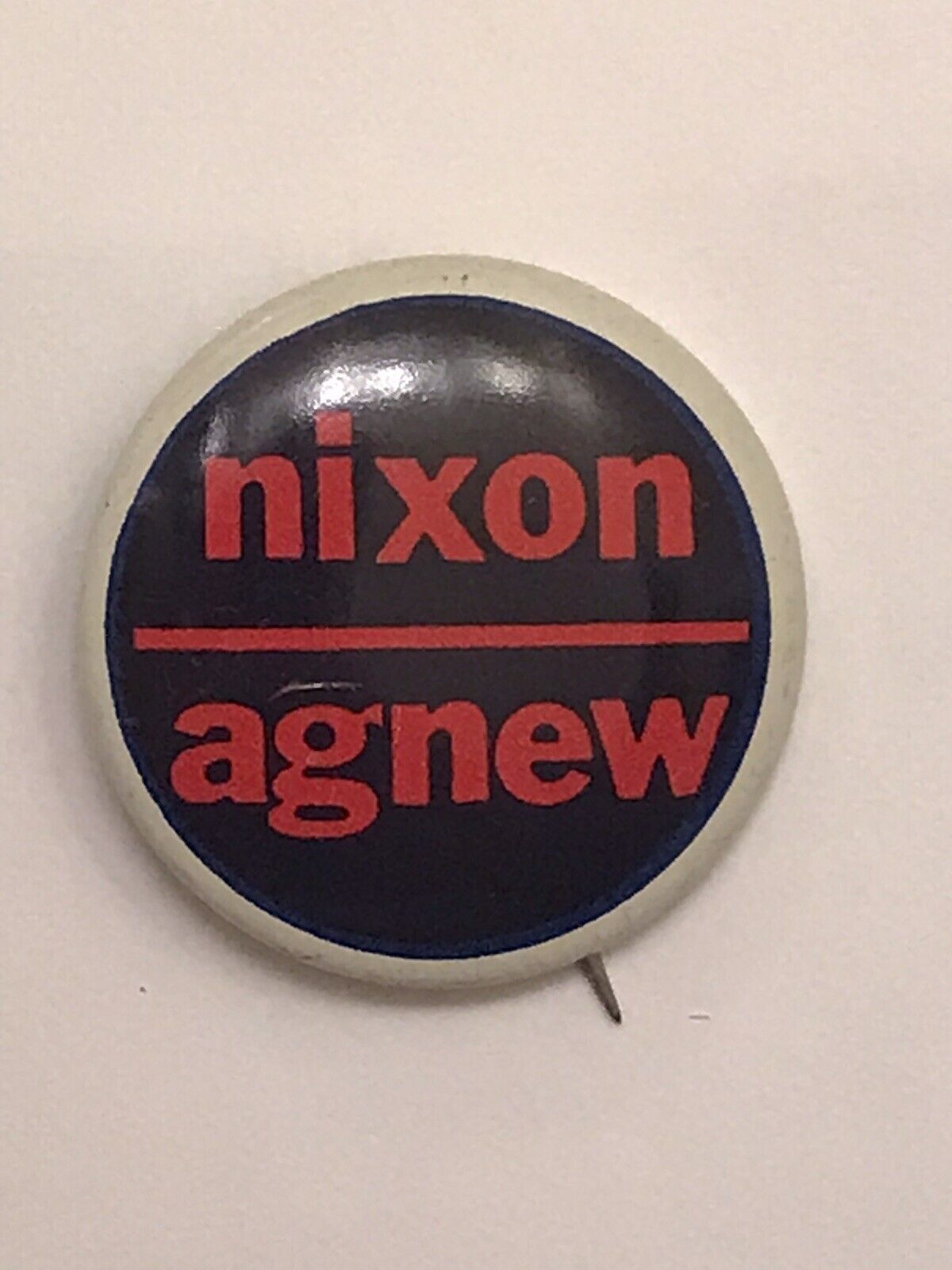 1968 Nixon Agnew Antique Political Republican President Campaign Button ...