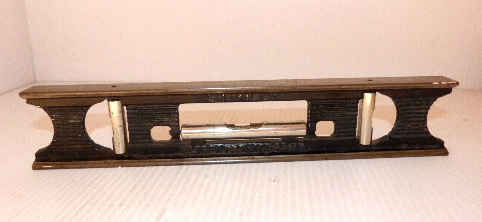 Antique Stanley No 36 1234 Cast Iron Bench Level Machinist Level ...