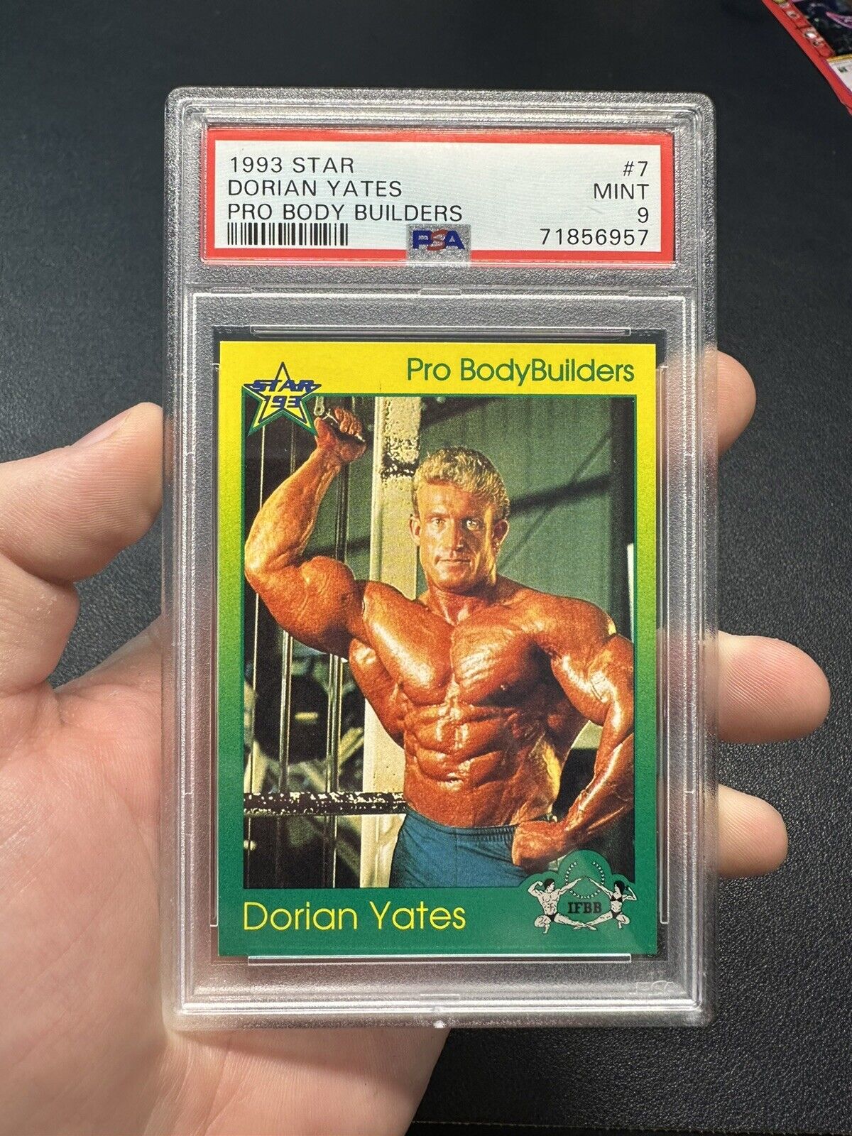 Psa 9 Pro Bodybuilders Mr. Olympia Dorian Yates Ifbb Star 93 Sports 